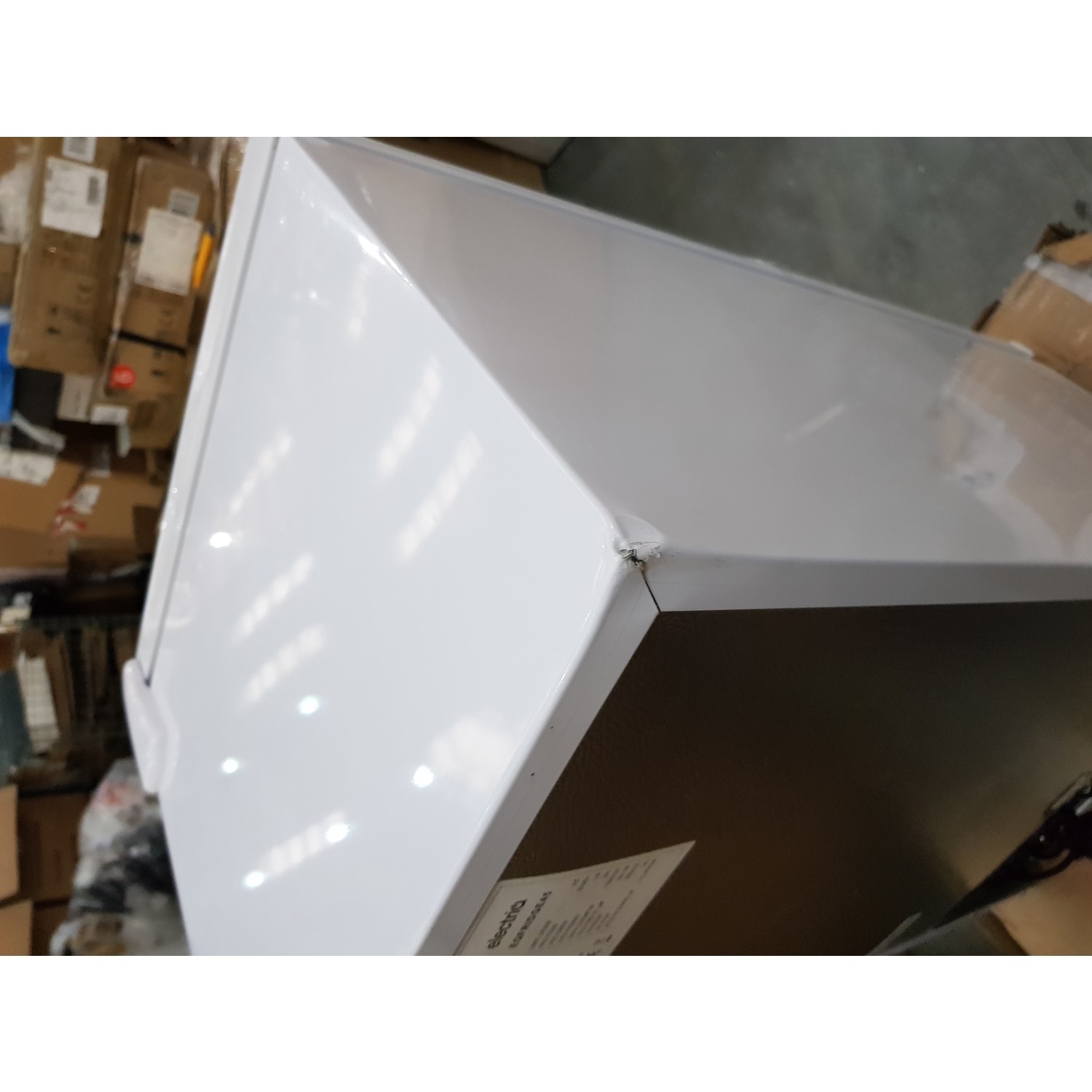 GRADE A2 - electriQ 45cm Freestanding Under Counter Larder Fridge ...