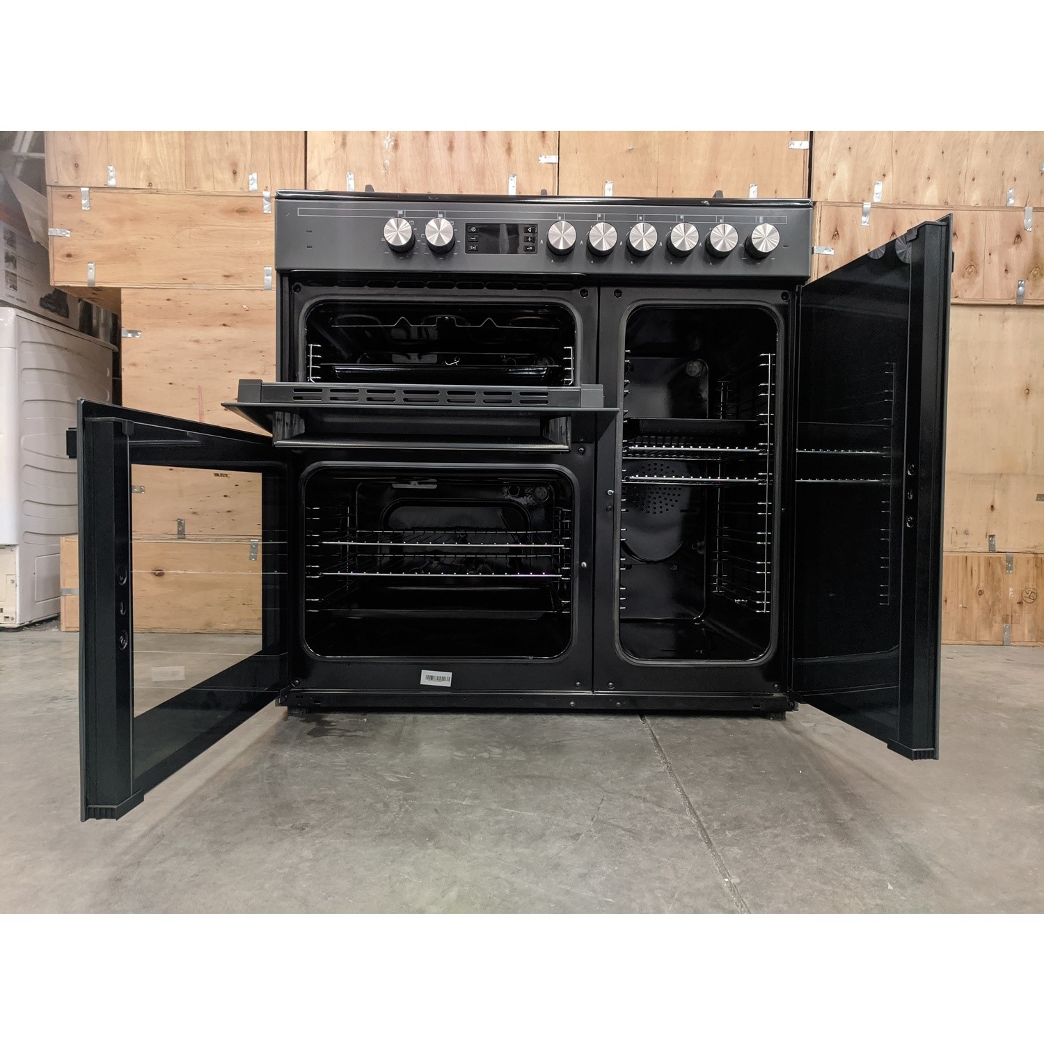Refurbished electriQ IQRANGE90CG 90cm Dual Fuel Triple Cavity Range ...