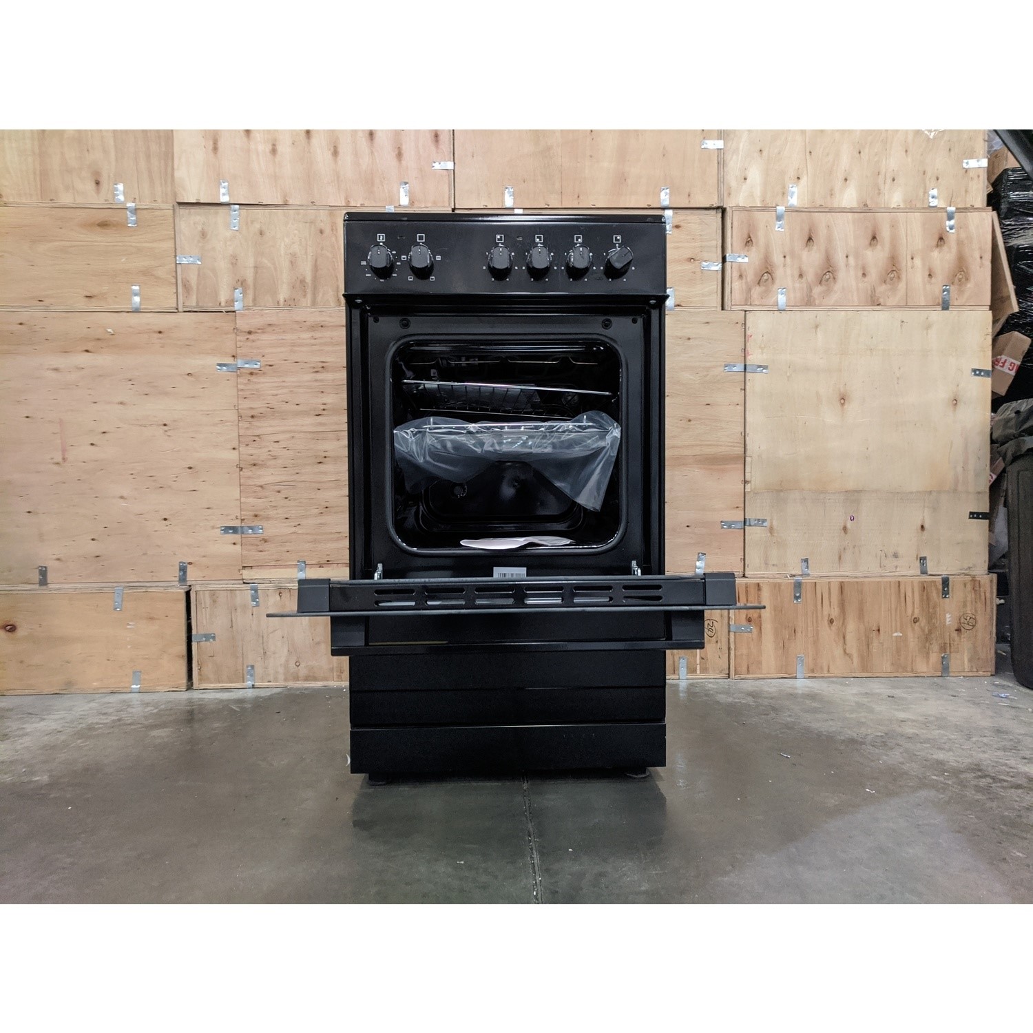 Refurbished electriQ EQEC50B1 50cm Single Oven Electric Cooker with ...