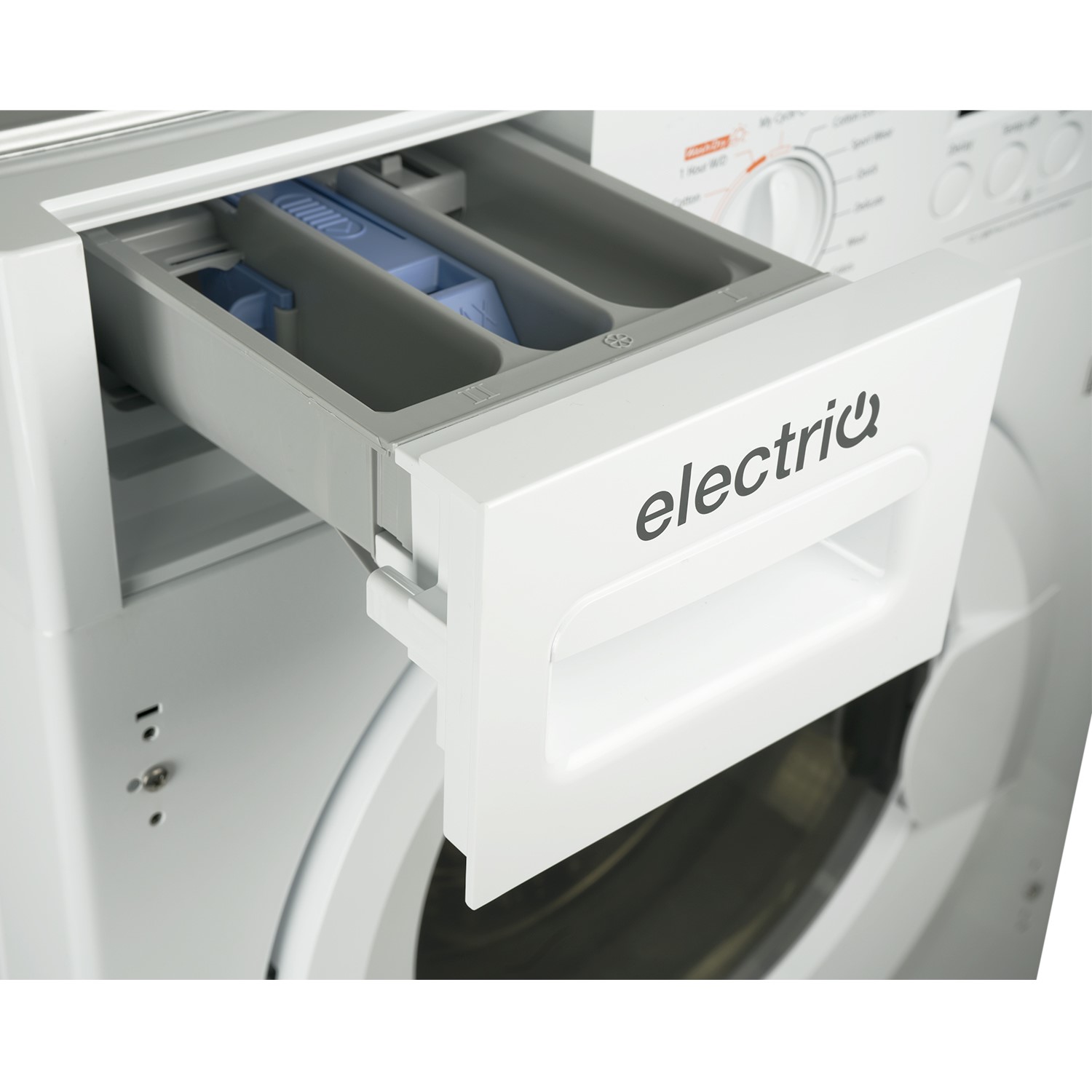 electriQ 8kg Wash 6kg Dry 1400rpm Integrated Washer Dryer - White ...