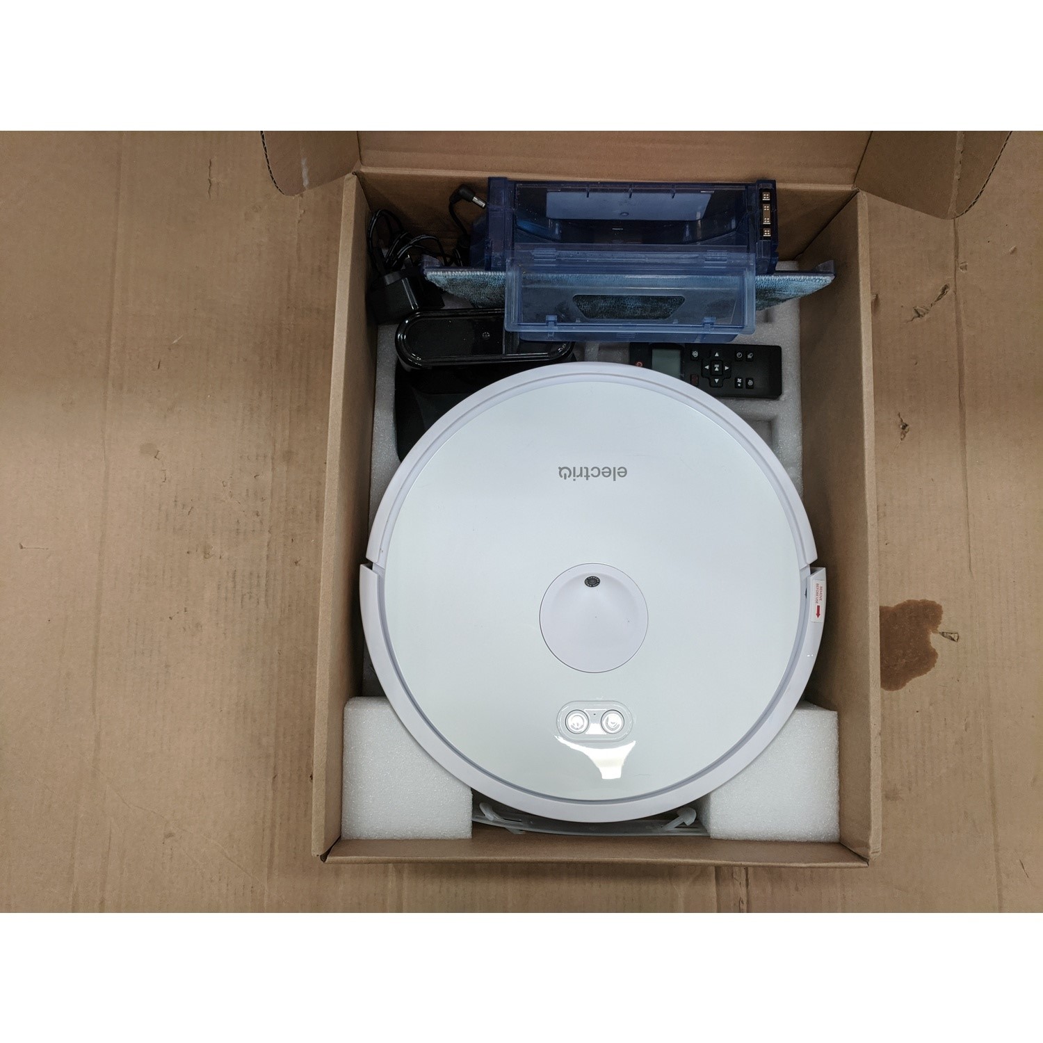 Refurbished electriQ TONY Robot Vacuum Cleaner - 4000Pa Suction ...