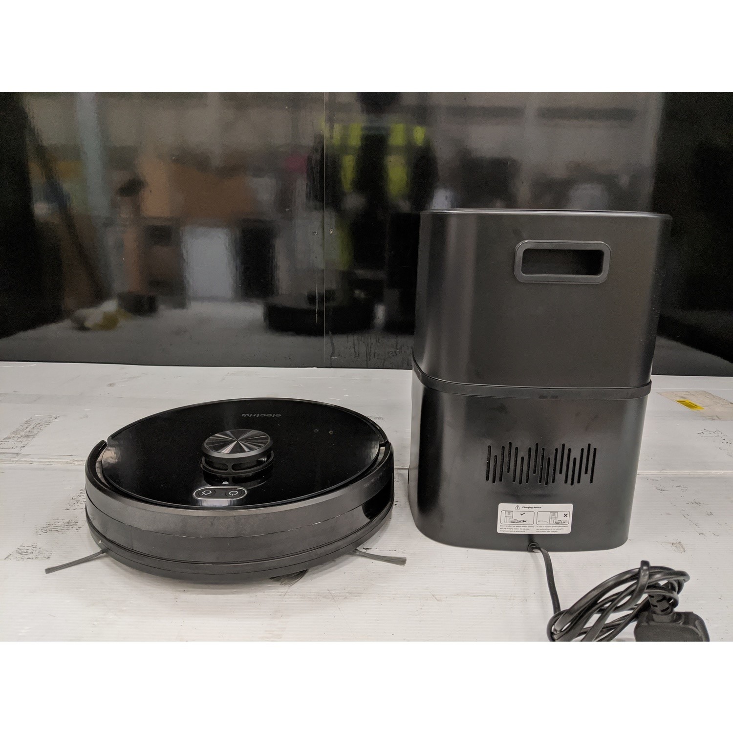 Refurbished electriQ MIMO Robot Vacuum Cleaner and Mop with Auto-empty ...