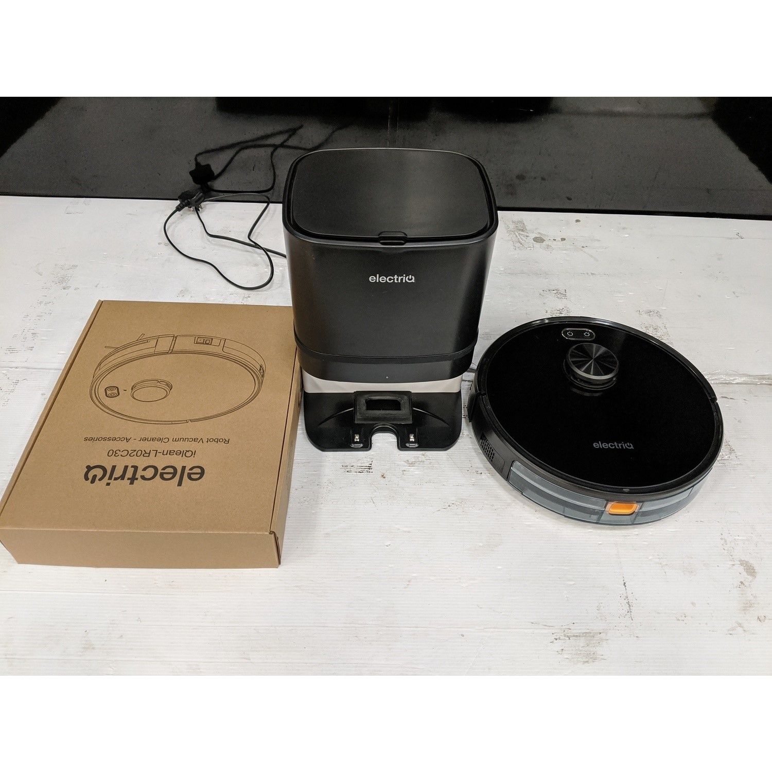 Refurbished electriQ iQlean-LR02C30 MIMO Robot Vacuum Cleaner and Mop ...