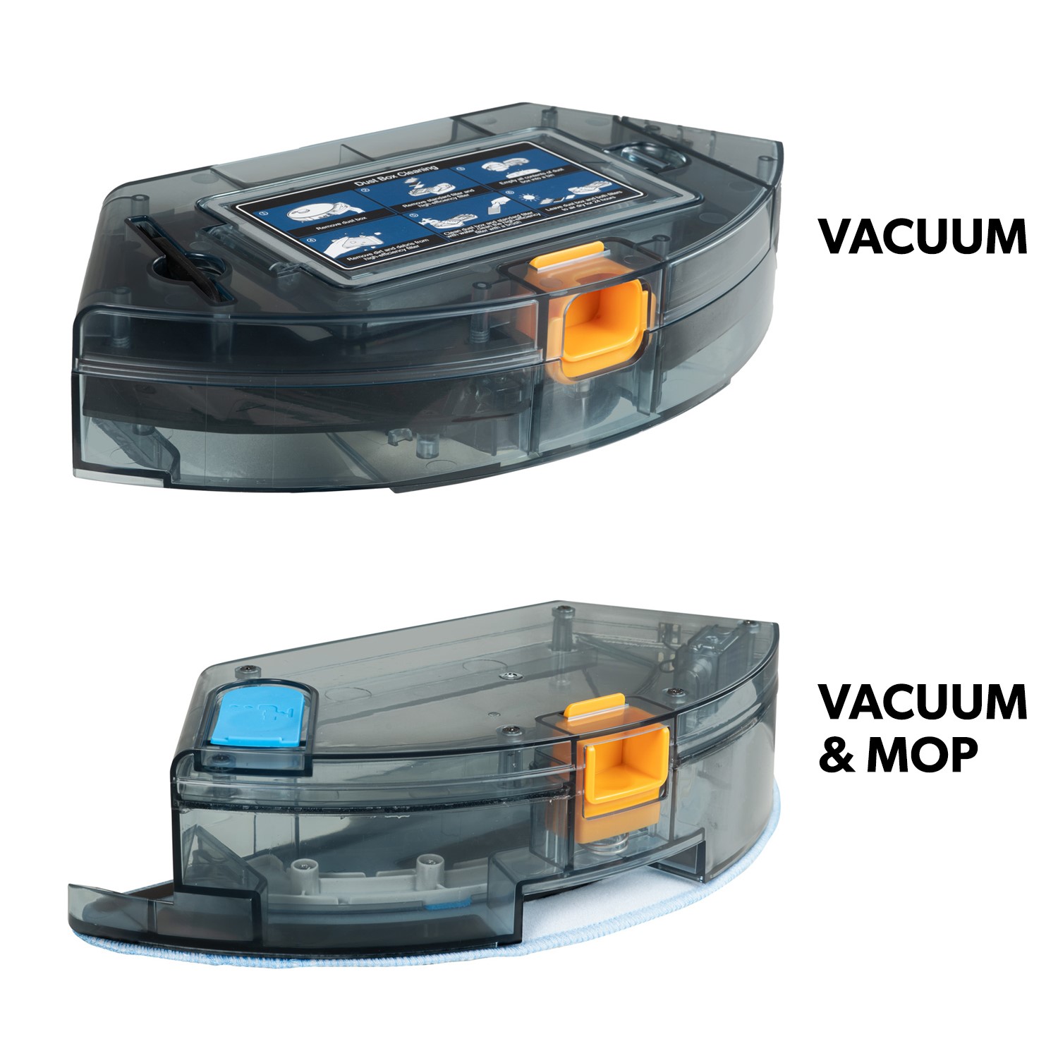 electriQ MIMO Robot Vacuum Cleaner and Mop - Self-Emptying - 4000Pa ...