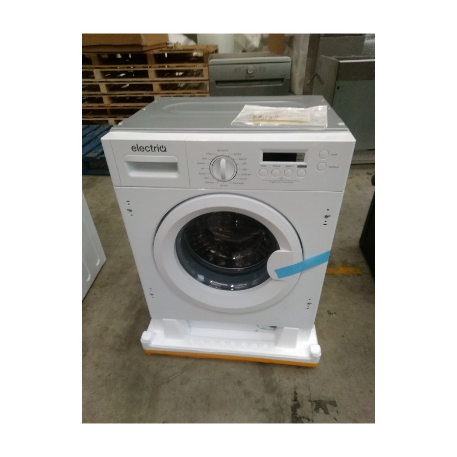 Refurbished electriQ EIQINTWM147 Integrated 7KG 1400 Spin Washing ...