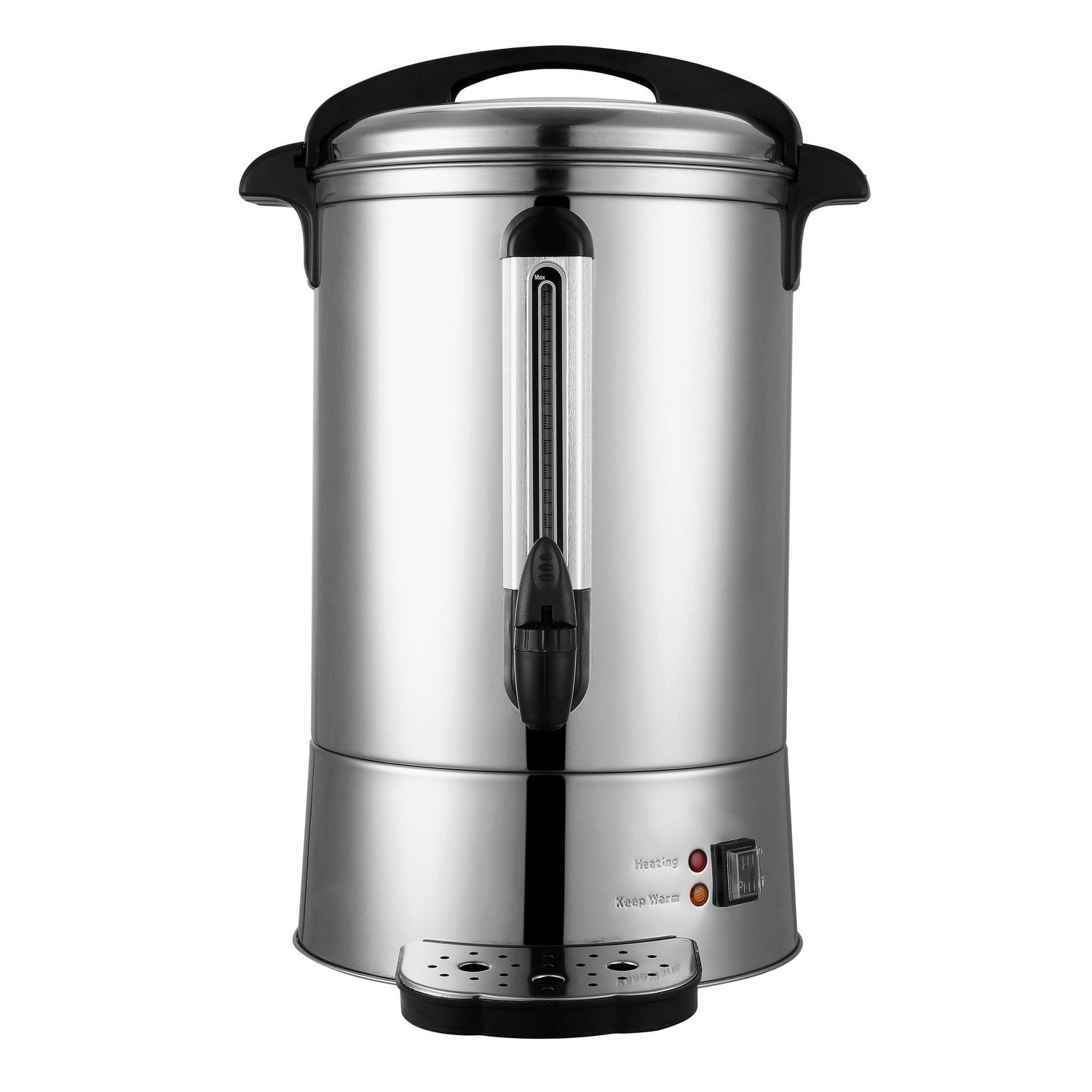 electriQ 10L 1500W Catering Urn - Stainless Steel | electriQ