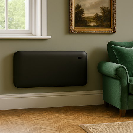 electriQ 2000W Smart Electric Designer Metal Panel Heater - Wall ...