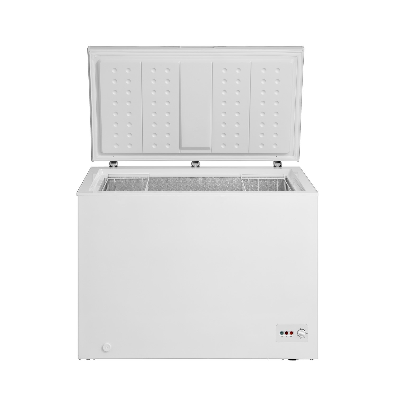 Refurbished electriQ EQCHESTLB300 300 Litre Chest Freezer White | electriQ