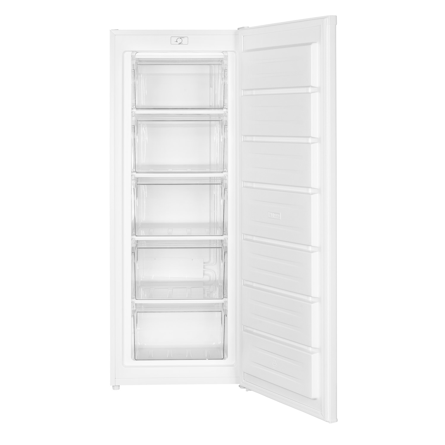 electriQ 168 Litre Freestanding Upright Freezer - White | electriQ