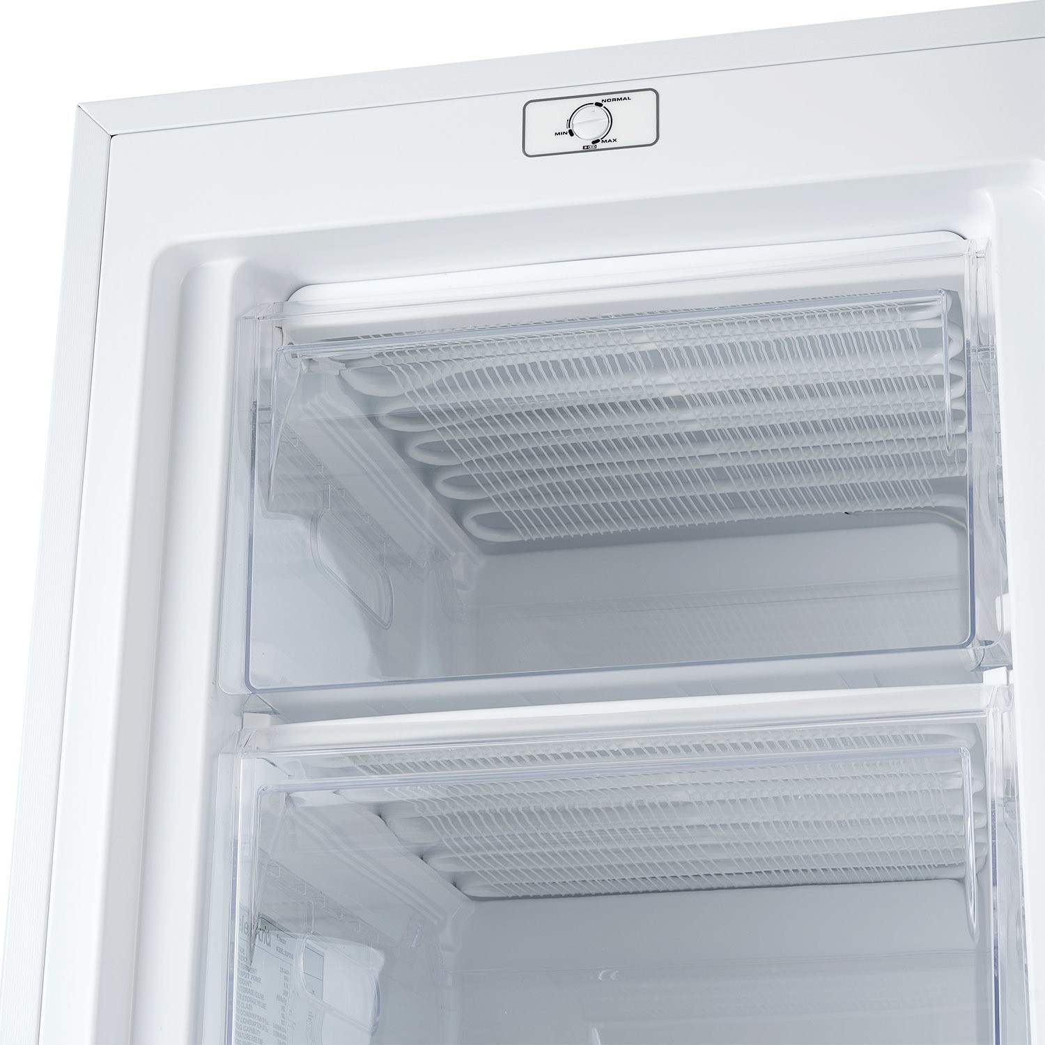 electriQ 168 Litre Freestanding Upright Freezer - White | electriQ