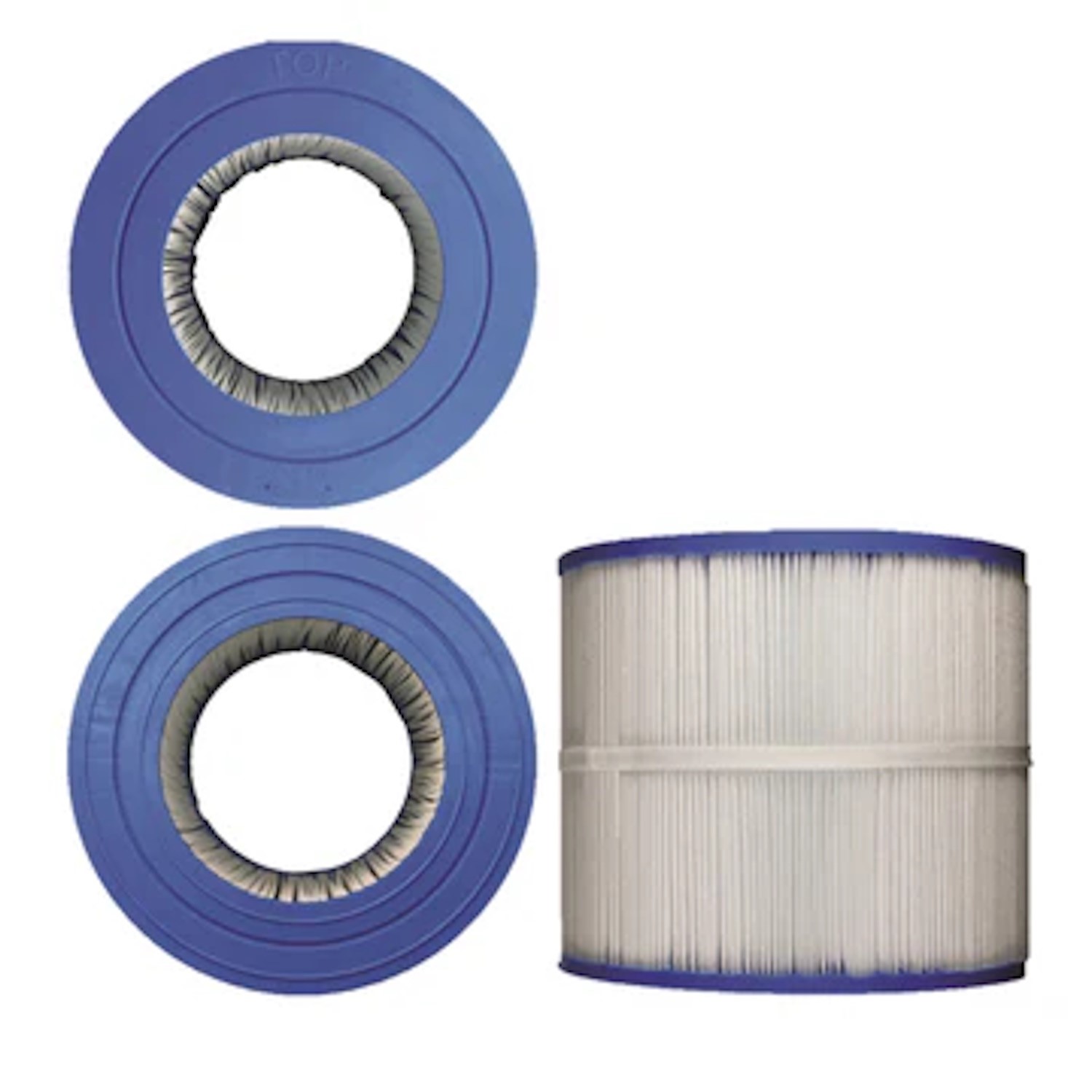 HTF0650 50sq ft Hot Tub Filter - Predator 50 Clean & Clear 50 Dimension ...