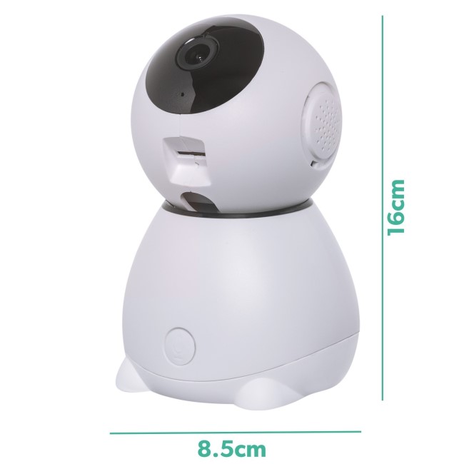 WiFi Smart 1080p HD Pet Camera with Infrared Night Vision Wide Viewing ...