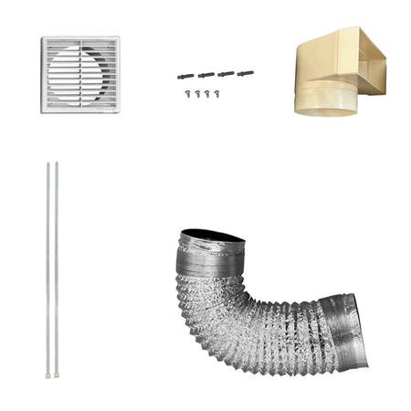 electriQ External Ducting Kit for eiQ80INDD & eiQ80INDDF | electriQ