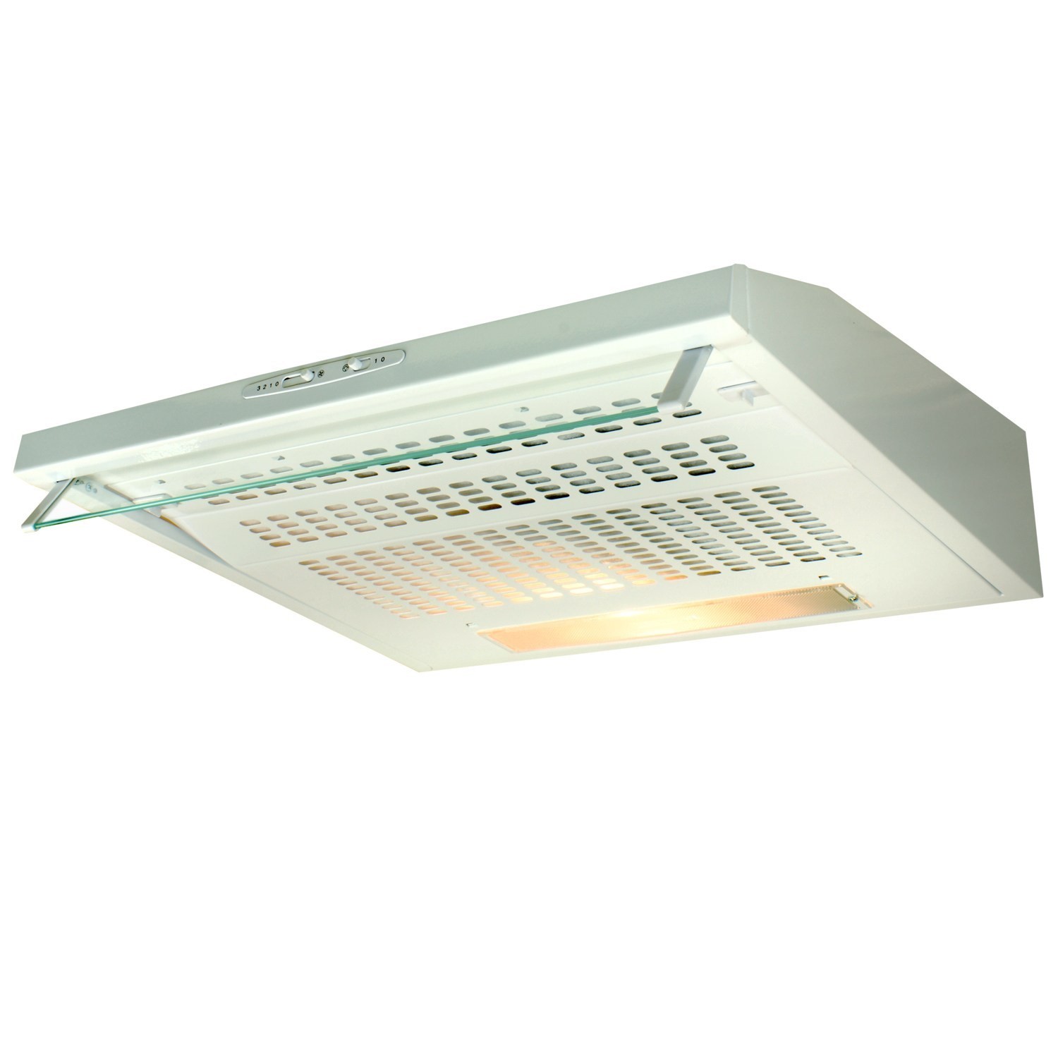 electriQ eIQCHVISWH60 60cm Conventional Cooker Hood White | electriQ